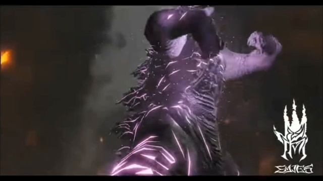 Kaiju multiverse: Heisei Godzilla attack and Evolved Godzilla supercharger atomic breath.