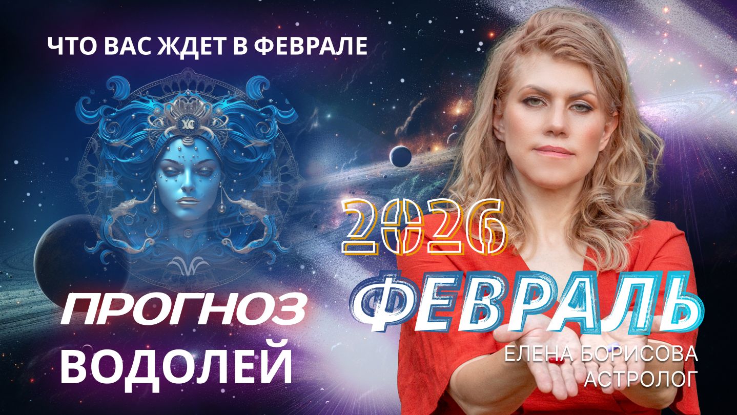 Водолей  Прогноз на ФЕВРАЛЬ 2026