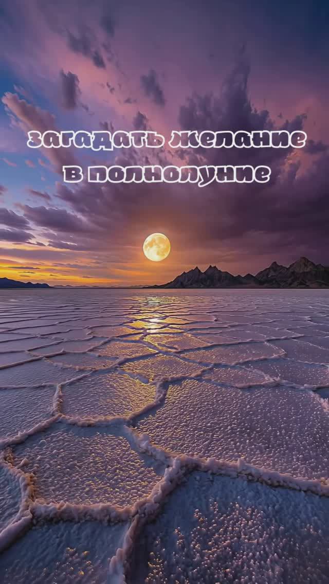 Загадать желание в полнолуние