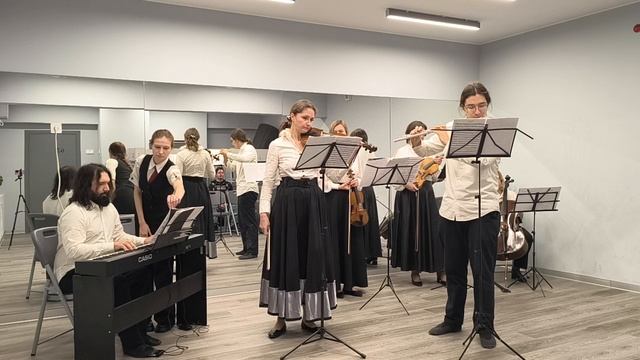 01 И.С. Бах. Бранденбургский концерт № 5. Ансамбль AEQVINOCTIVM