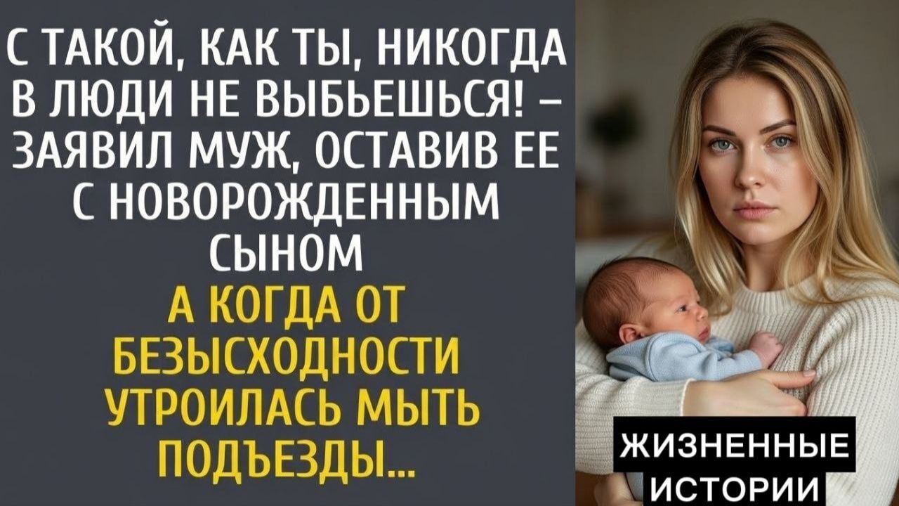 Оставил с ребенком | Истории из жизни | Аудио рассказы | Слушать бесплатно онлайн