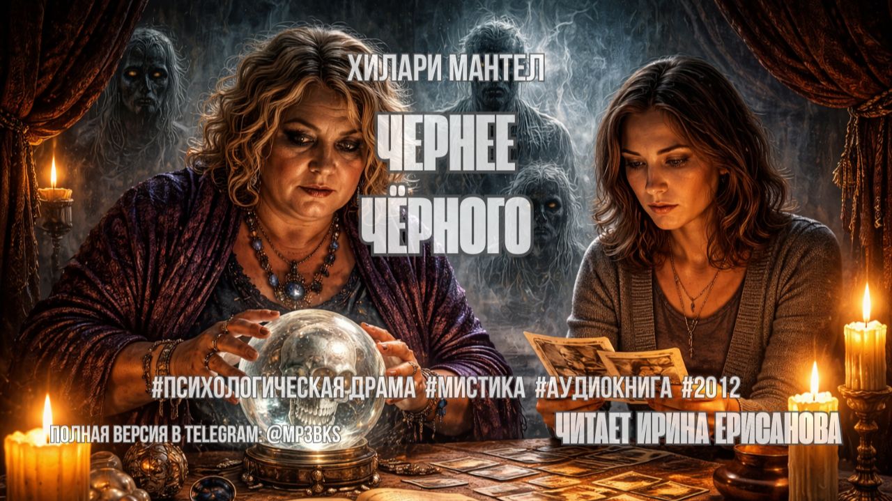 Аудиокнига. Хилари Мантел — «Чернее чёрного»