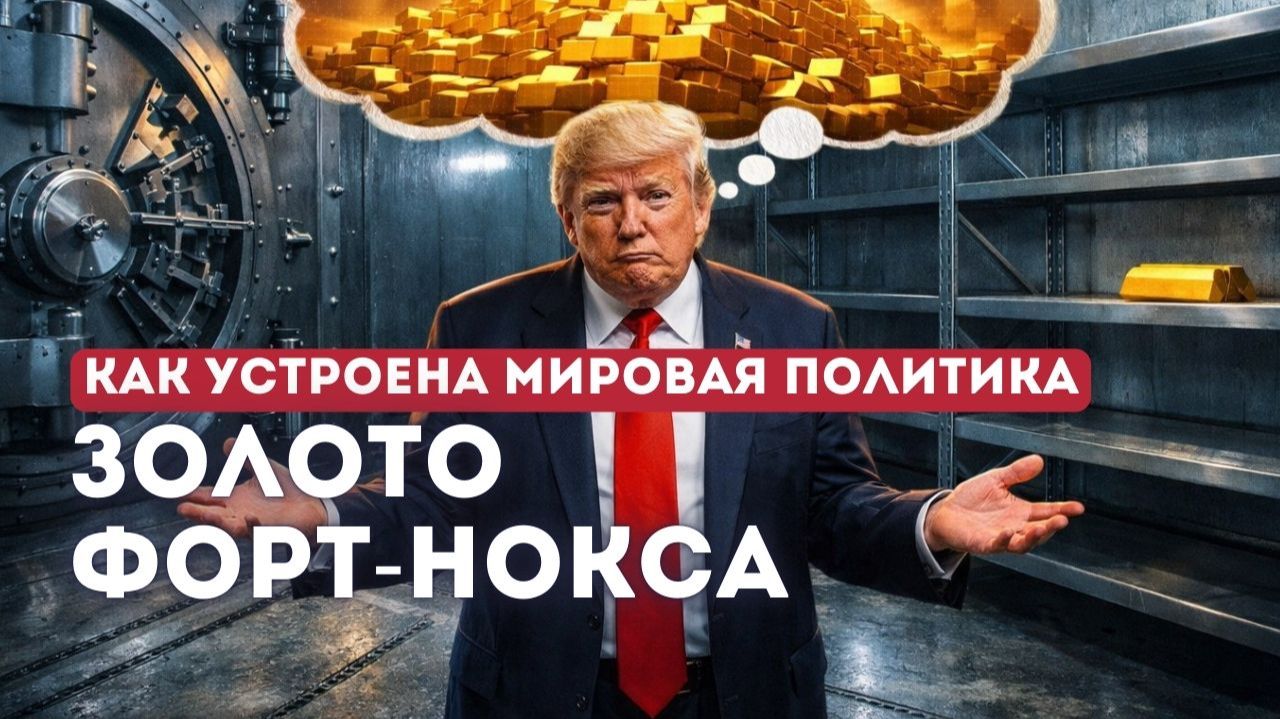 Зачем Трамп ездил в Форт Нокс? Шокирующая правда о мировых долгах