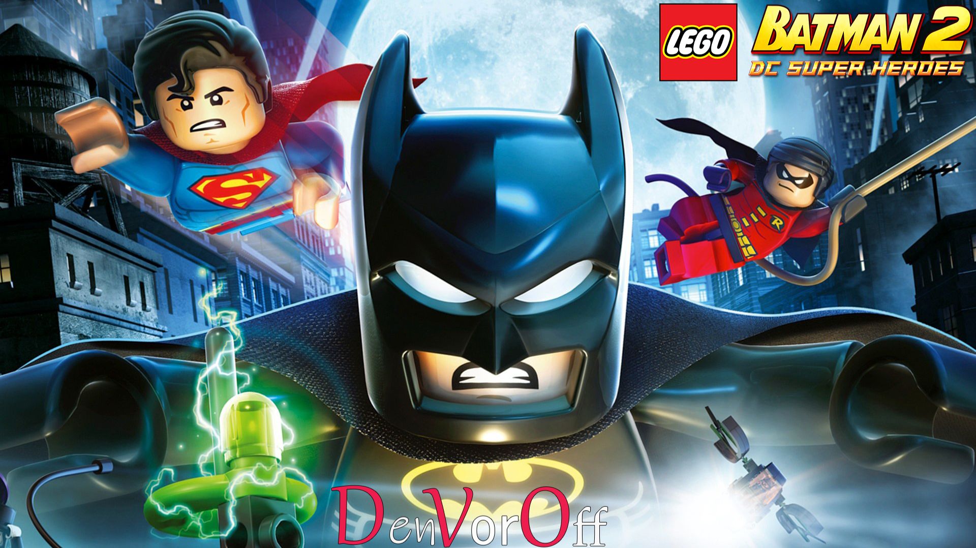 Защищаем Лего Готэм вместе с героями | 1 Серия - Lego Batman 2: DC Super Heroes