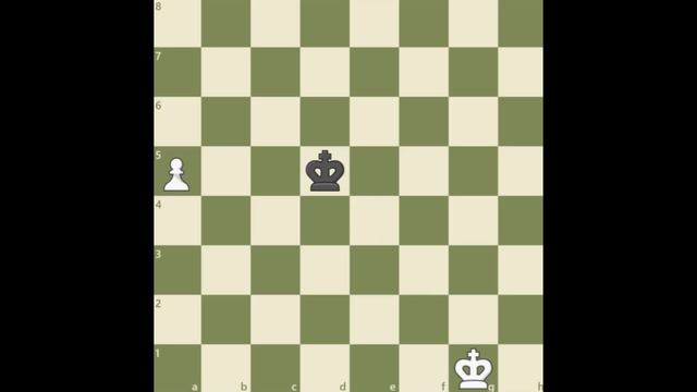 Пешечный эндшпиль. Правило квадрата