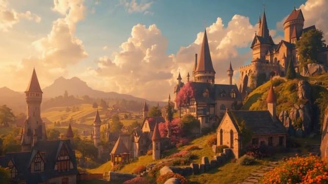 Забытая история - Нежная музыка и средневековая атмосфера, фоновая музыка для расслабления