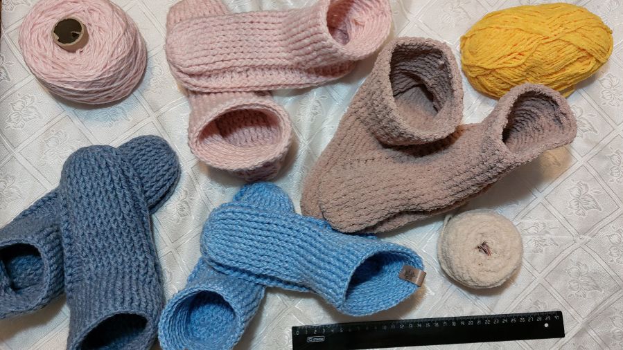 Тапочки домашние. Вяжем крючком. Подробный МК. 30.01.26