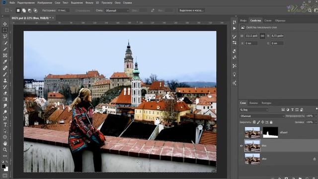 Урок № 3 от Ирины Размытие фона в Photoshop