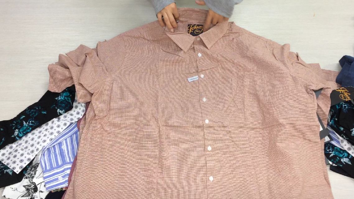 сти329. Рубашки мужские Johny Bigg сток