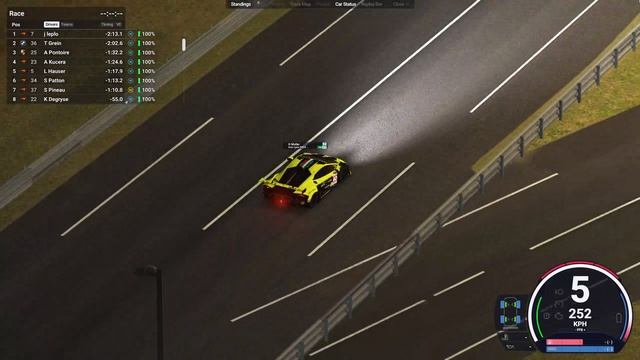Race LMU | Replay | Track Lemans | Endurance 2.24 hours | Дождевой Эндюранс | 25.01.2026