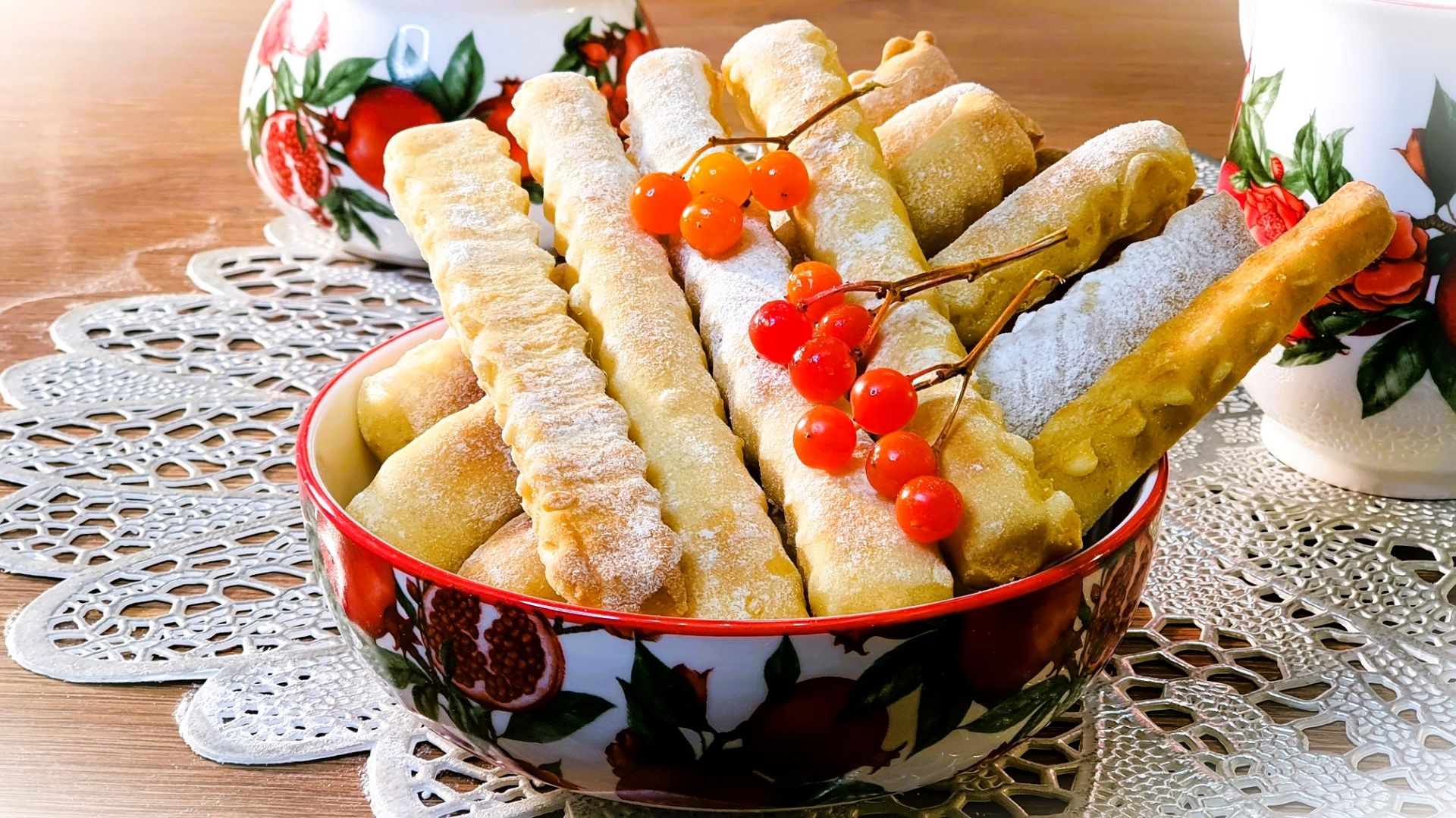 Печенье "Сладкие творожные палочки"