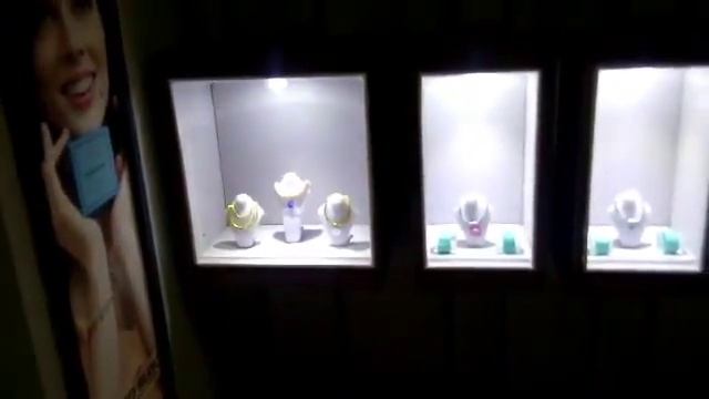 Макет ювелирного салона ROBERTO BRAVO в масштабе 1:30