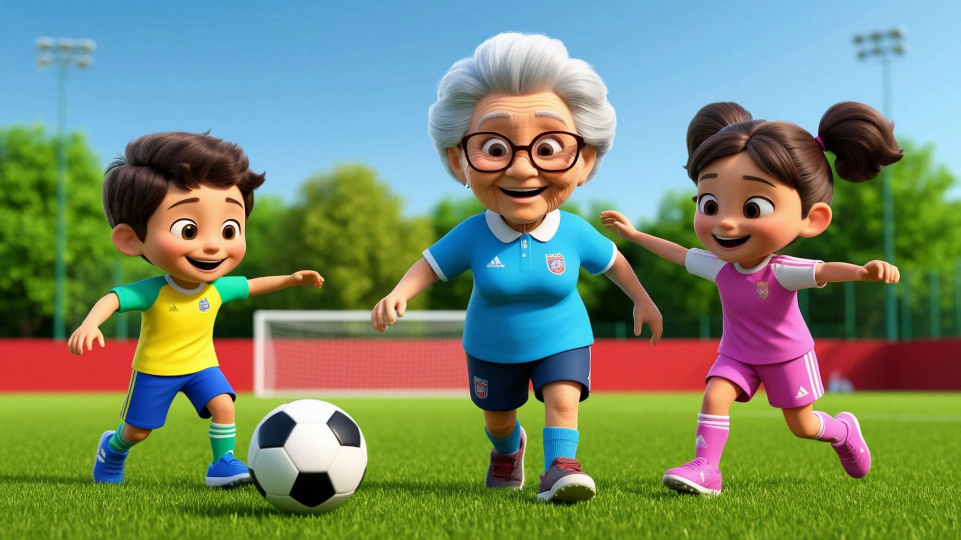 Видеоклип про поездку к бабушке в  деревню. Музыка