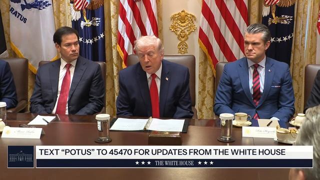 President Trump Participates in a Cabinet Meeting, Jan. 29, 2026 (Start 06:42)