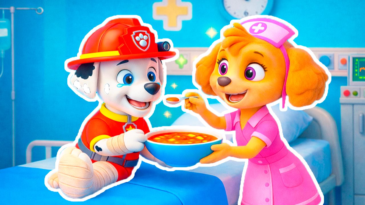 СКАЙ УХАЖИВАЕТ ЗА БОЛЬНЫМ МАРШАЛОМ ЩЕНЯЧИЙ ПАТРУЛЬ в МАЙНКРАФТ