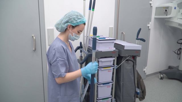 Система уборки Свеп Про в клинике им Н.И. Пирогова