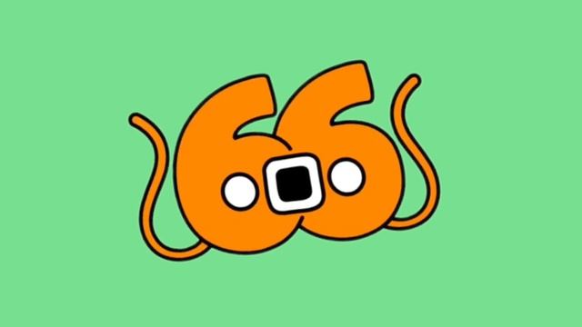 66 Бежит футаж