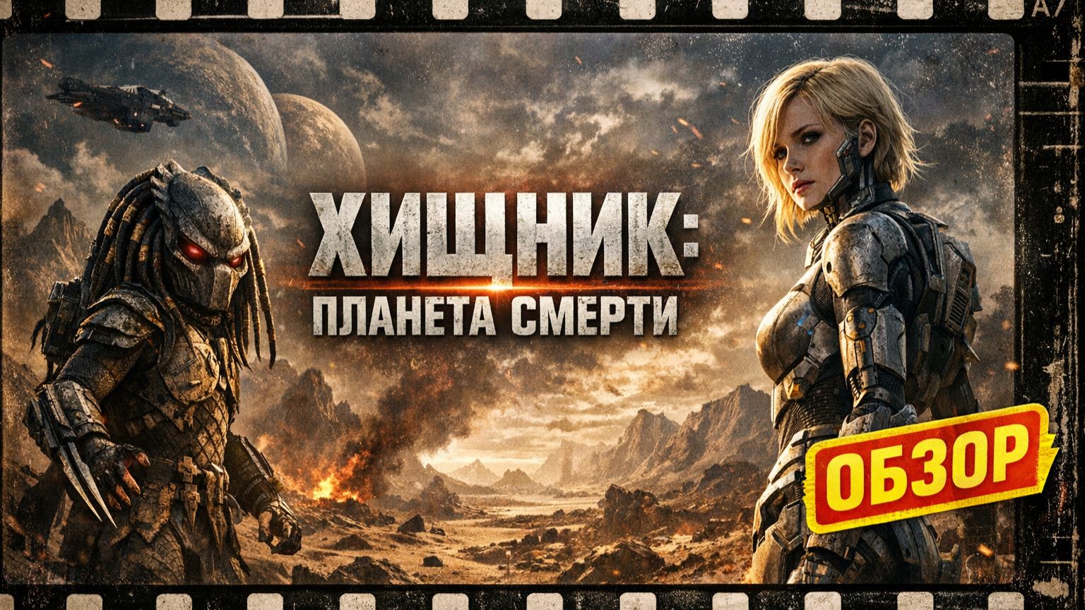 Хищник: Планета смерти (2025) - Обзор самого необычного фильма франшизы с Эль Фаннинг
