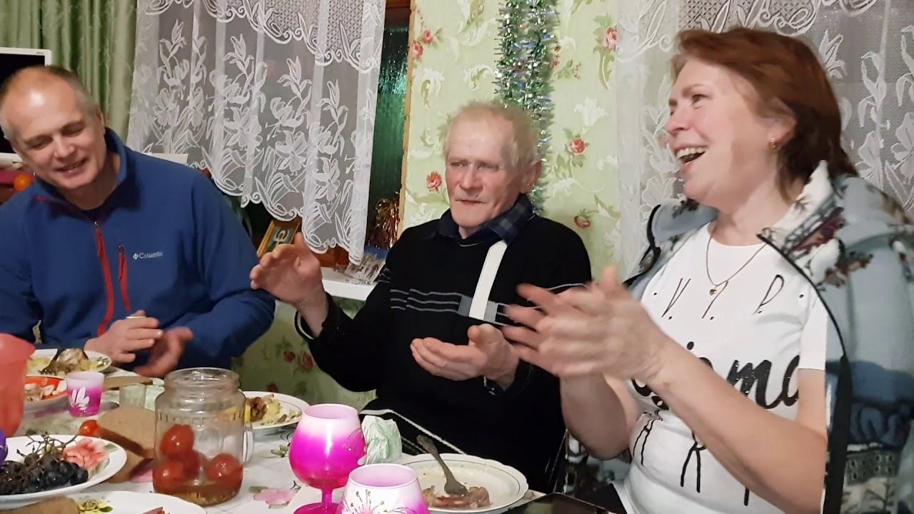 Из архива: Старый новый год 🎅🎄 Застолье/В деревне