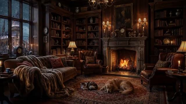 Домашний уют и звуки эмбиента...