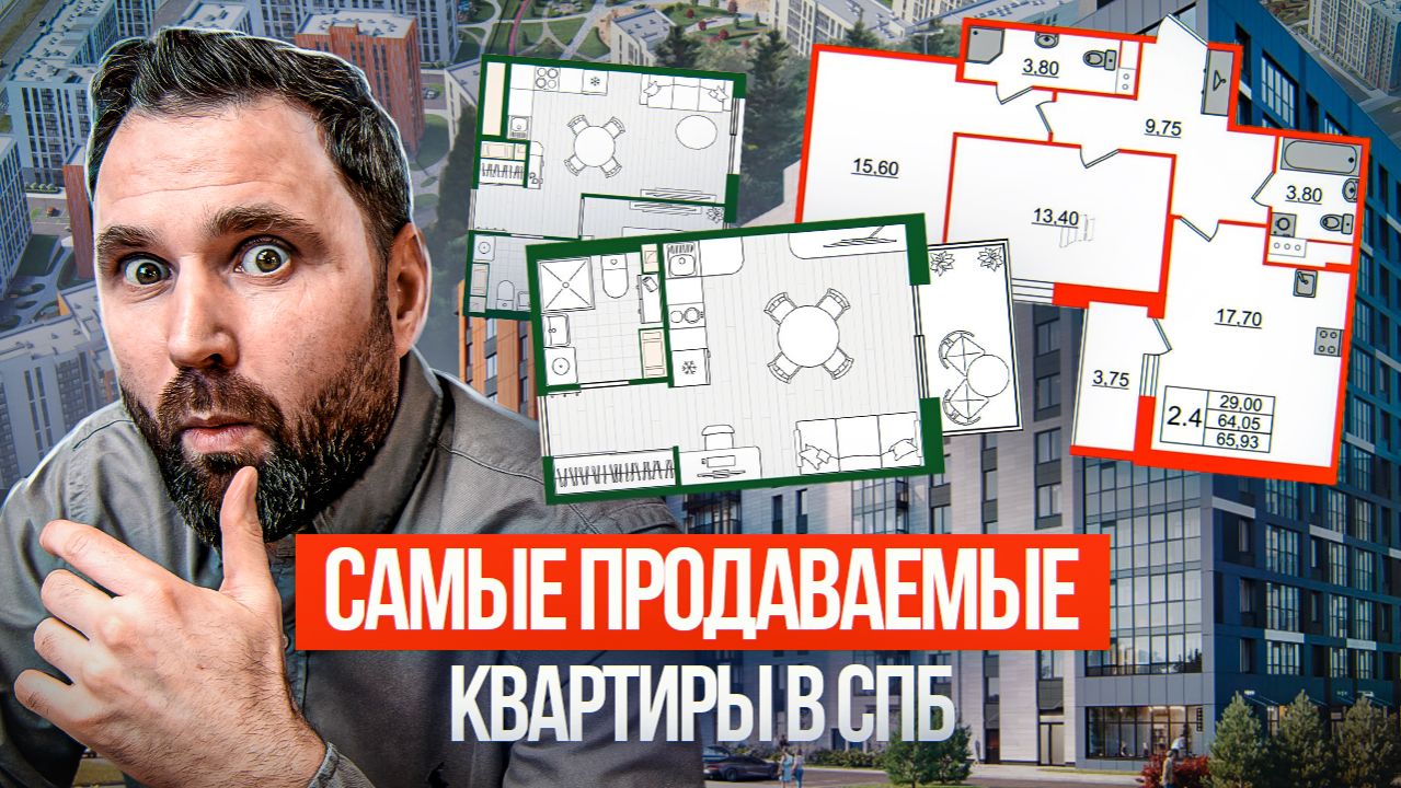 Самые продаваемые квартиры 2025: аналитика рынка недвижимости | Михаил Круглов