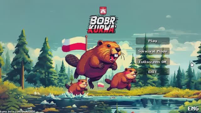 Bobr Kurwa: En galen Roguelike från Polen, där bävrar tar hämnd!