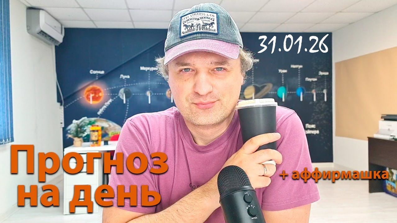 Прогноз на 31.01.26. Эфир.