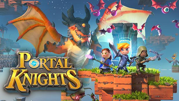 Portal Knights Выполняем квесты Строительство базы в КООП #2