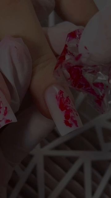 Коррекция ногтей гелем💅 дизайн ногтей #ногти #маникюр #коррекцияногтей