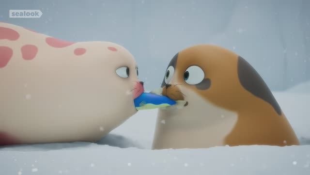Мультфильм Взгляд Тюленя (Sealook). Любовь витает в воздухе. 💙 Серия 6
