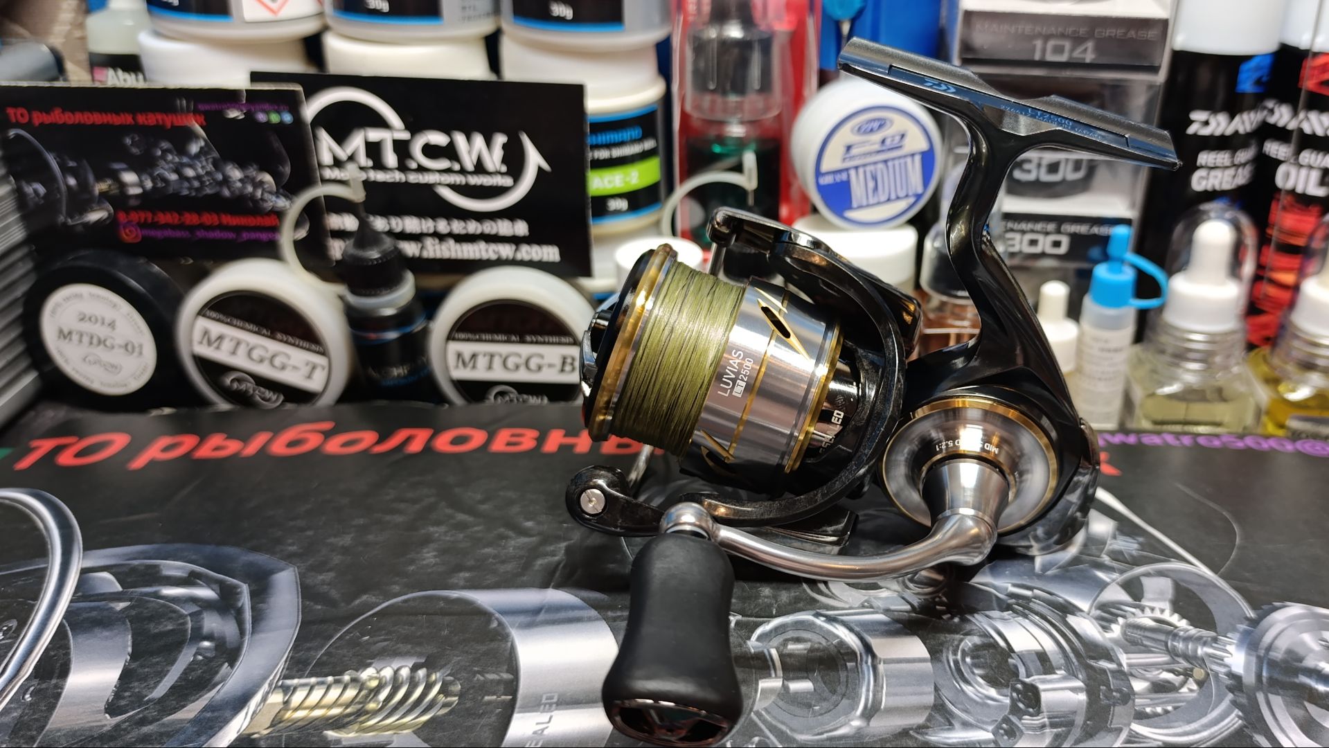 Разбор и техническое обслуживание Daiwa 20 Luvias LT 2500