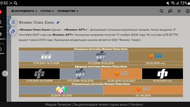 История логотипов второго мультиплекса киносериальных телеканалов в Акадо ТВ