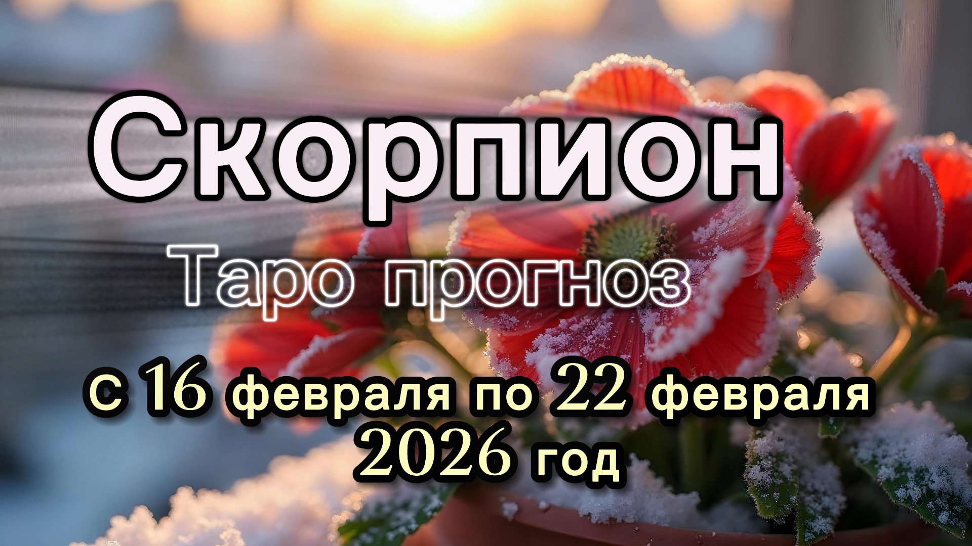 СКОРПИОН 💖таро прогноз ‼️16.02-22.02(2026) #прогноз #таро #скорпион