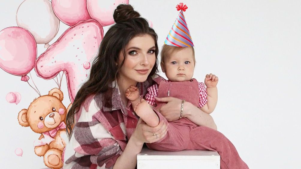 Первый праздник Насти: море шаров, торт и счастливые улыбки | Музыкальное видео