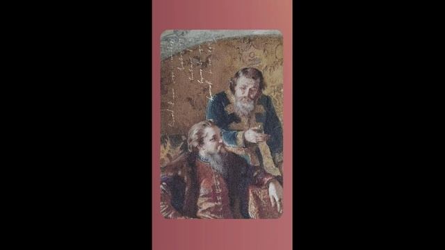 "Смотрины" от ТМА Белый КроликЪ - экватор вышивки