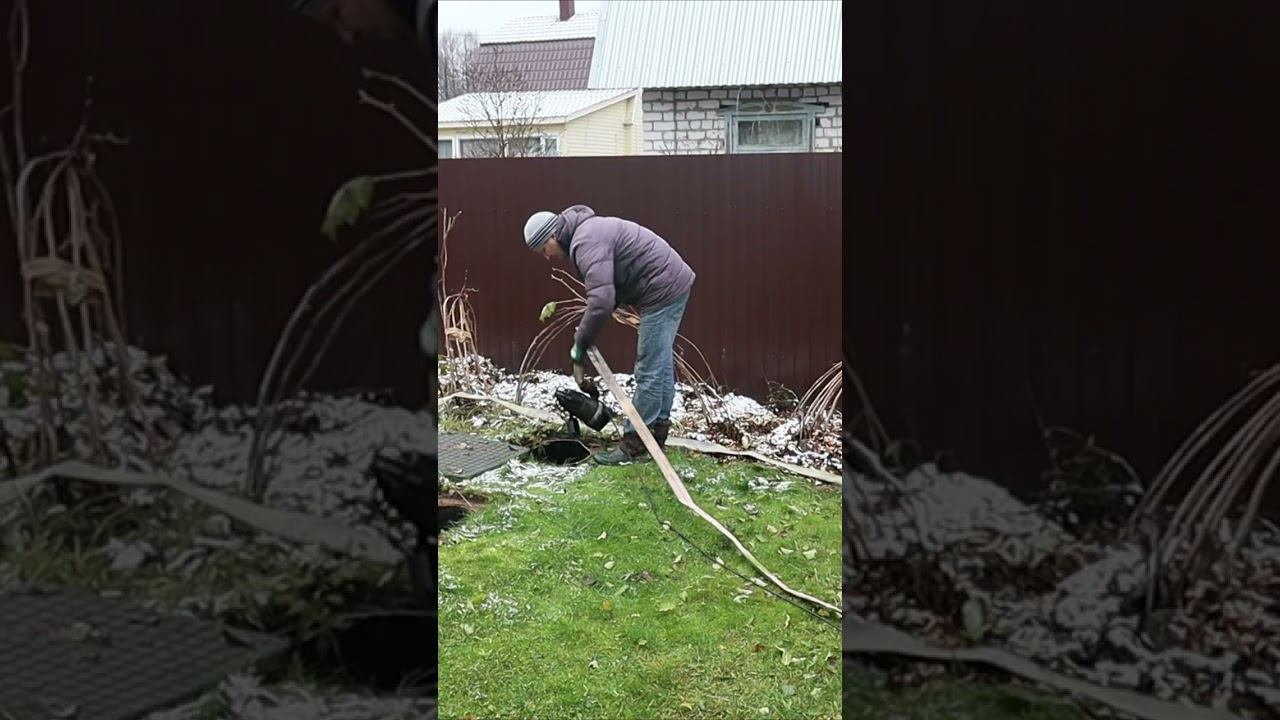 Слив септика на зиму. Консервация дачи на зимний период.