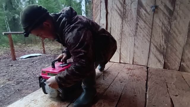 проверка капканов. кончились тормоза на китайце