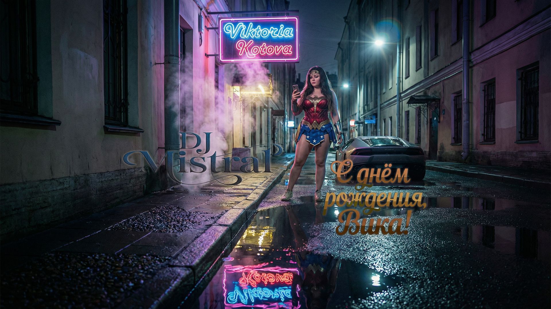 Dj Mistral - С Днём рождения, Вика
