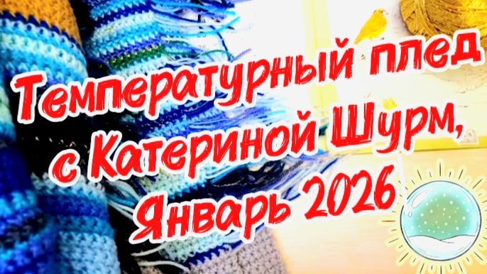 СП "ТЕМПЕРАТУРНЫЙ ПЛЕД с Катериной Шурм", ЯНВАРЬ| Снегоуборочник |О новом сезоне 2027 | Вяжем пледы