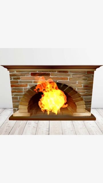 Звук горящего камина