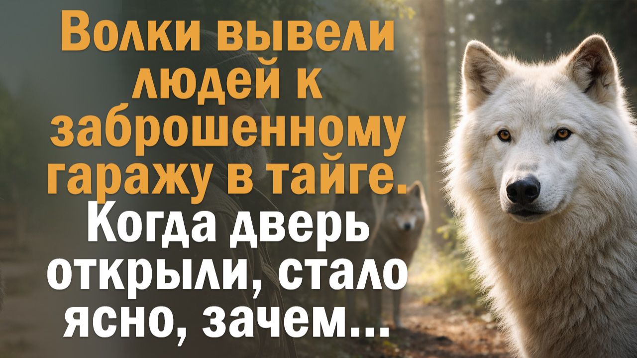"Тайна волчьей тропы".  История, после которой веришь в добро даже в глухой тайге.