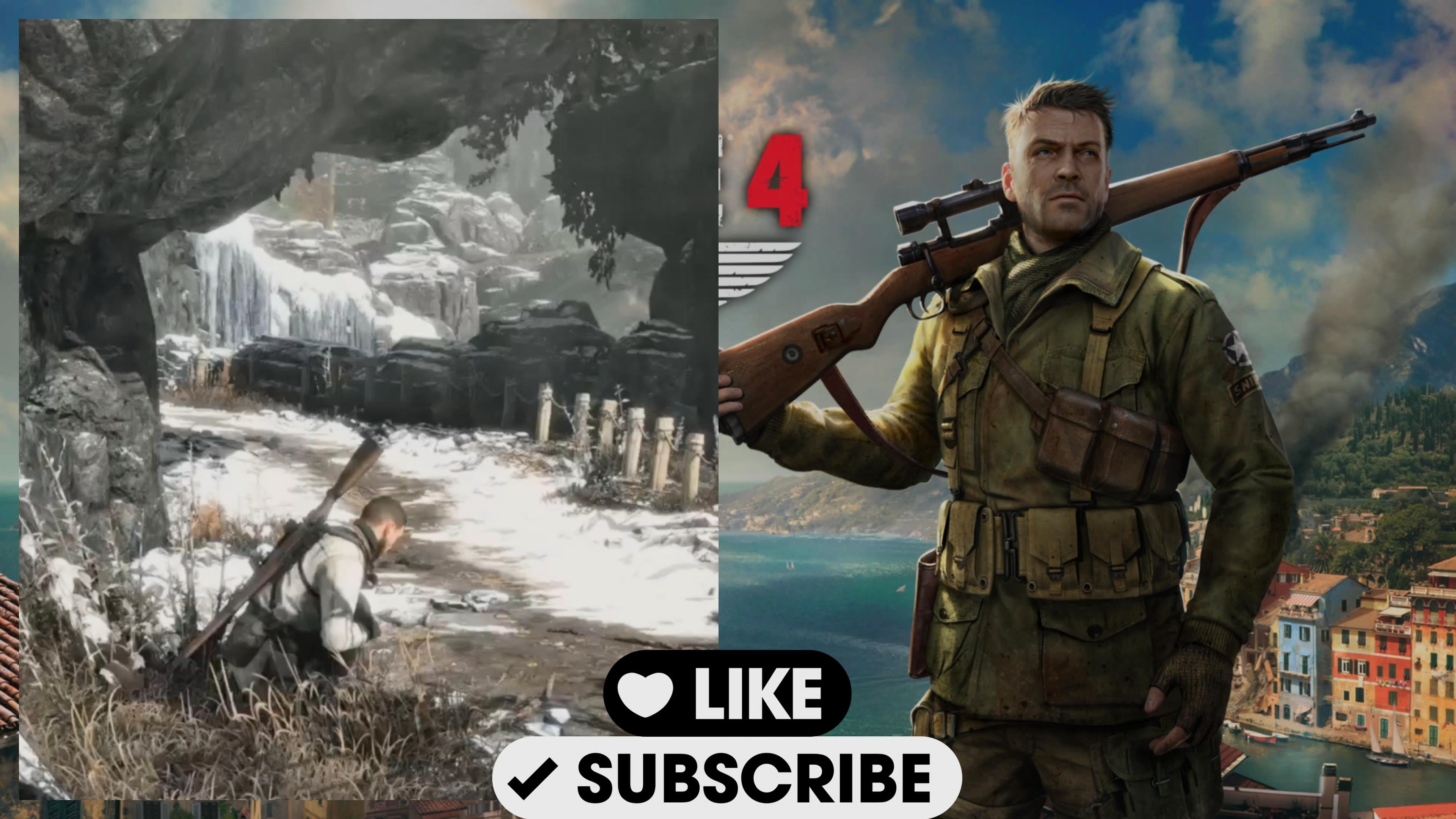 ВНЕЗАПНО... НОВАЯ, ЗИМНЯЯ ЛОКАЦИЯ В СНАЙПЕР ЭЛИТ!!! (Sniper Elite #19)