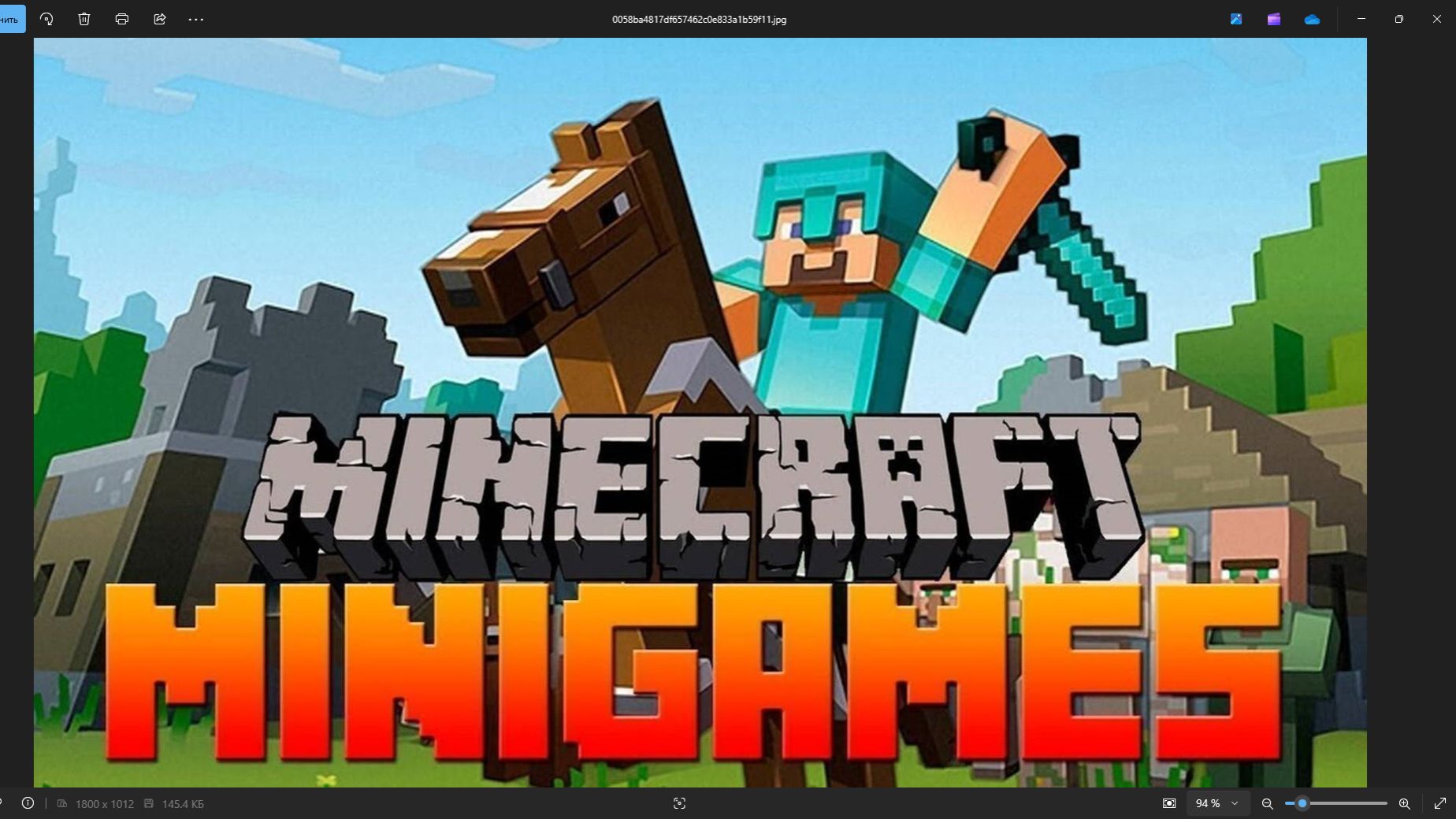 Minecraft 1.21.1 - Сетевая игра играю в мини игры 2 часть