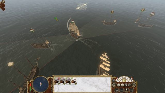 Empire: total war онлайн. Турнир "Зимний Казанова". финал бой 3 море Карибы. Победа