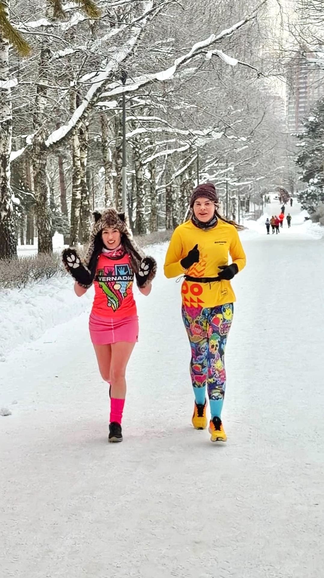 "5 вёрст Вернадского”, Москва. –19°C ❄️