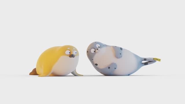 Мульт Взгляд Тюленя (Sealook). Ты Не Можешь Помешать Мне Высунуть Язык. 😛Серия 1 (Серии в описании)