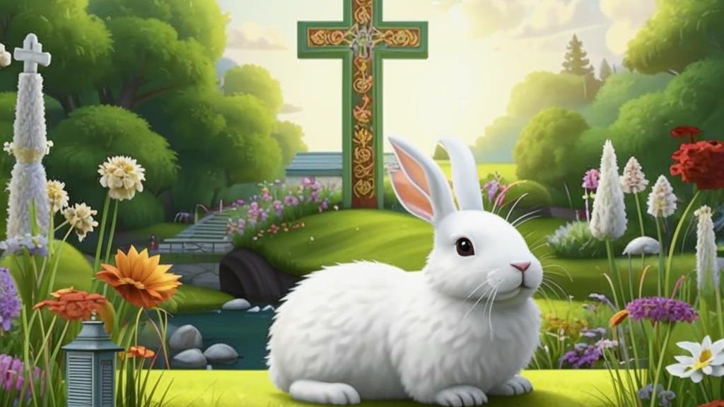 Кролик бегает в клетке 31.01.26