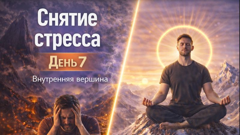 Медитация для снятия стресса. 7 день: Внутренняя вершина