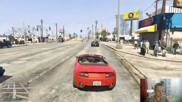 Первые миссии ГТА 5,ограбление в Янктоне! Угоняем от копов и вся прочая жесть что здесь происходит