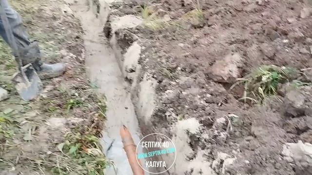 Септик Итал Био 5 пр в деревне  Ильинка.